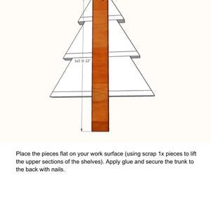 Christmas Tree Card Holder DIY Woodworking Plans (digital Download) - Etsy