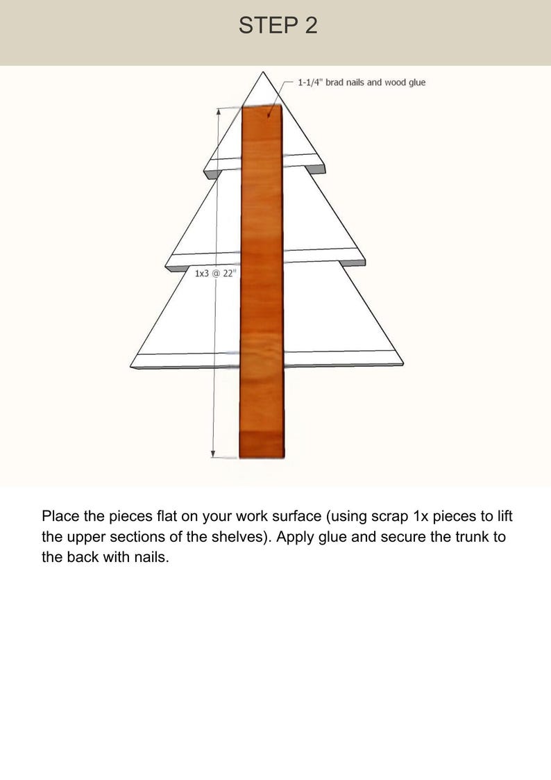 Christmas Tree Card Holder DIY Woodworking Plans (digital Download) - Etsy