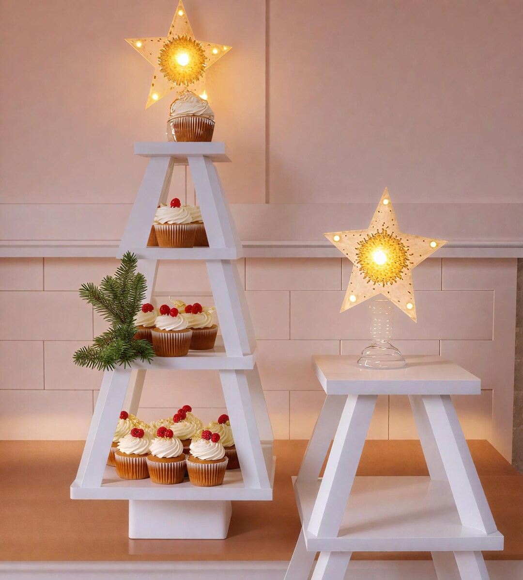 Christmas DIY Cupcake Stand Plans, Tree Cupcake Stand Plans,christmas ...