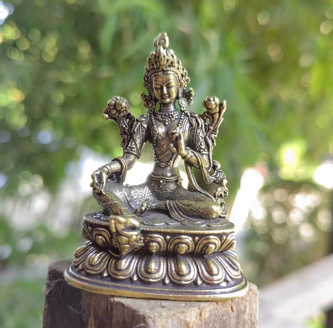 Tibet Buddha Statue,brass Buddha Statue Idol Fengshui Zen Buddhism ...