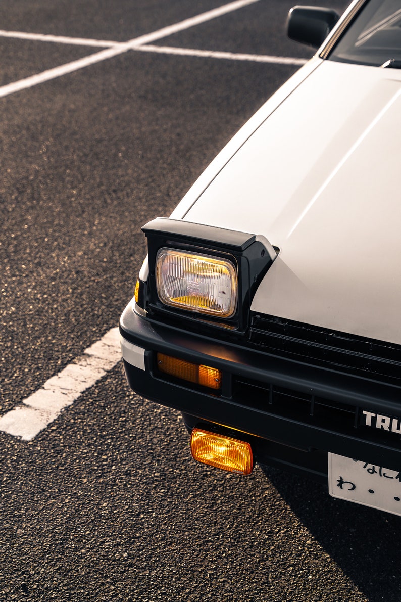 Toyota AE86 Trueno, Initial D, Sprinter, JDM Car, JDM Poster, Car ...