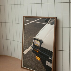 Toyota AE86 Trueno, Initial D, Sprinter, JDM Car, JDM Poster, Car ...