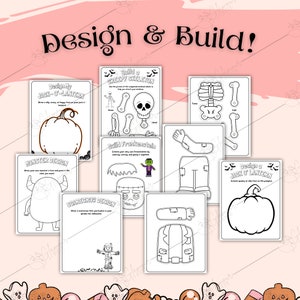 48 Printable Kids Halloween Activities, Halloween Spooky Activity ...