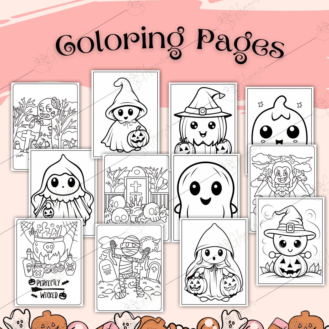 48 Printable Kids Halloween Activities, Halloween Spooky Activity ...