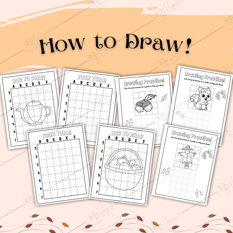 34 Printable Fall Kids Activity Bundle, Autumn Word Search Coloring ...