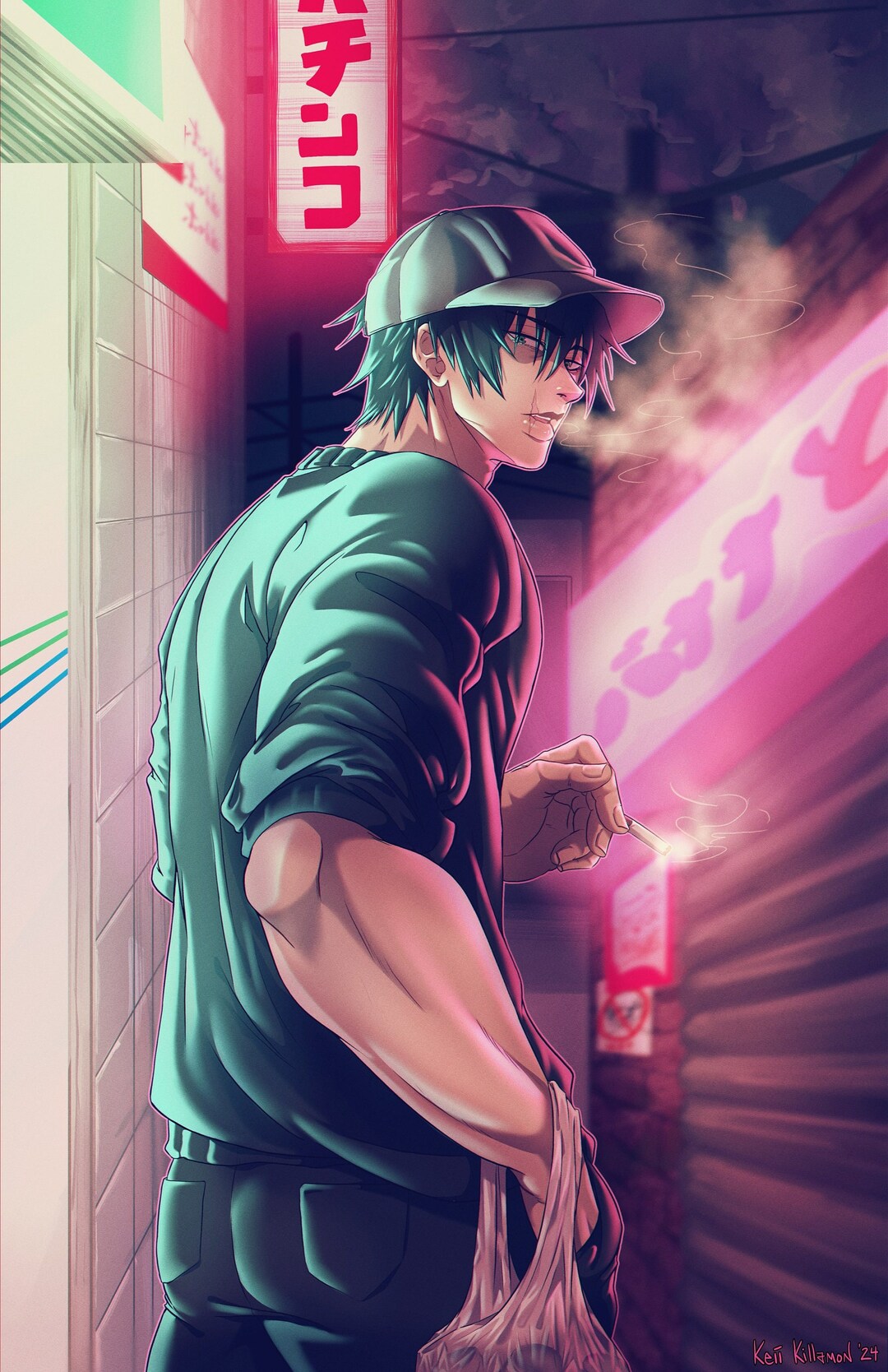 Toji Fushiguro Konbini Print | All Prints B2G1 Free | Large Anime ...