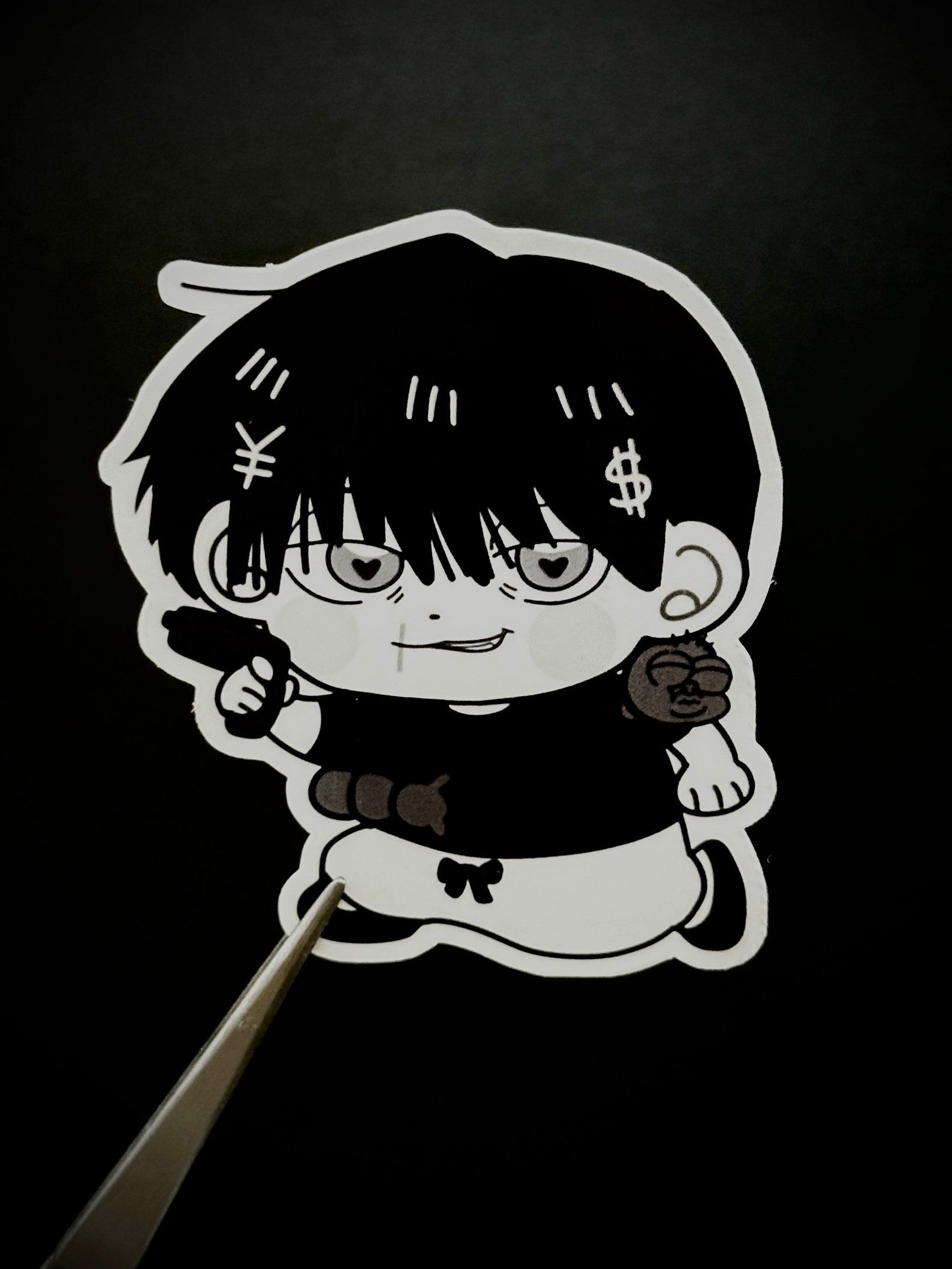 Toji Fushiguro Sticker Set Vinyl Laminate Gloss Sticker JJK Stickers ...