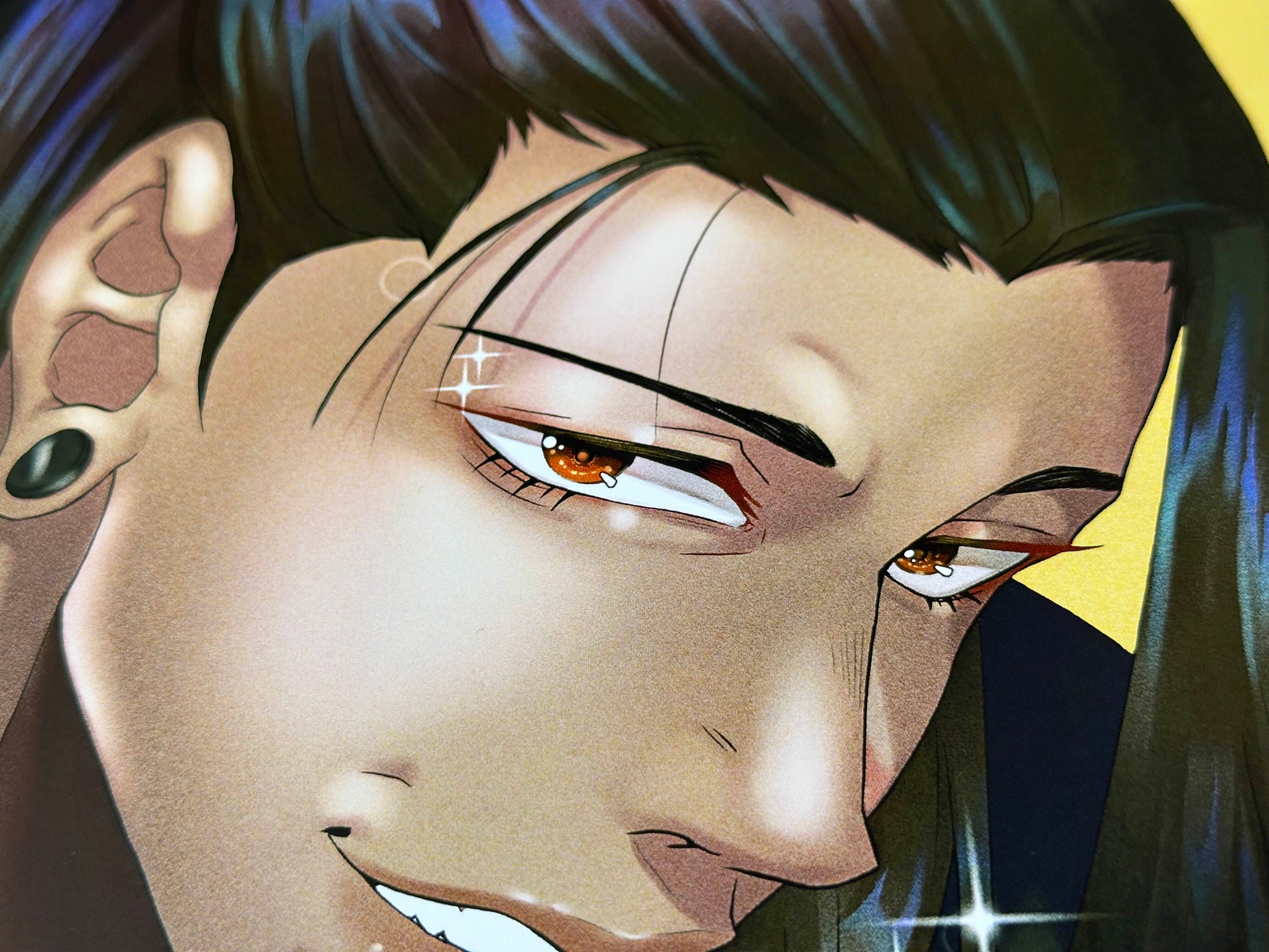 Geto Suguru Shush Print JJK All Prints B2G1 Free Large Anime Prints for ...