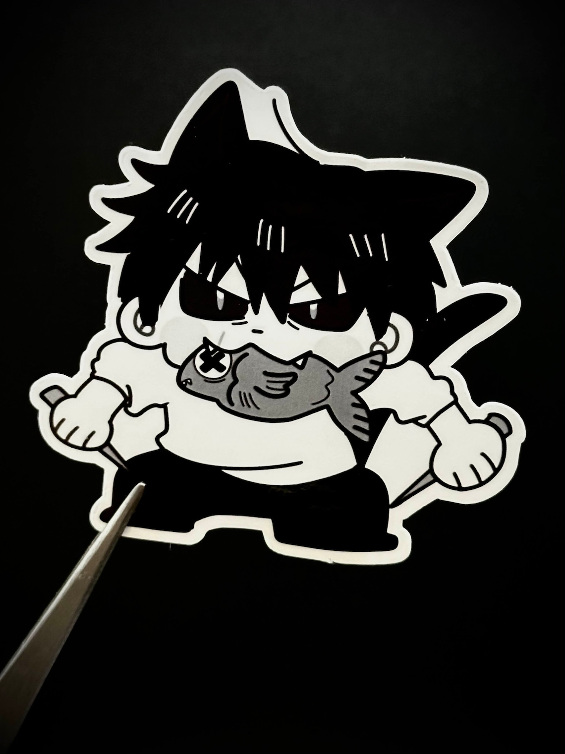 Toji Fushiguro Sticker Set Vinyl Laminate Gloss Sticker JJK Stickers ...