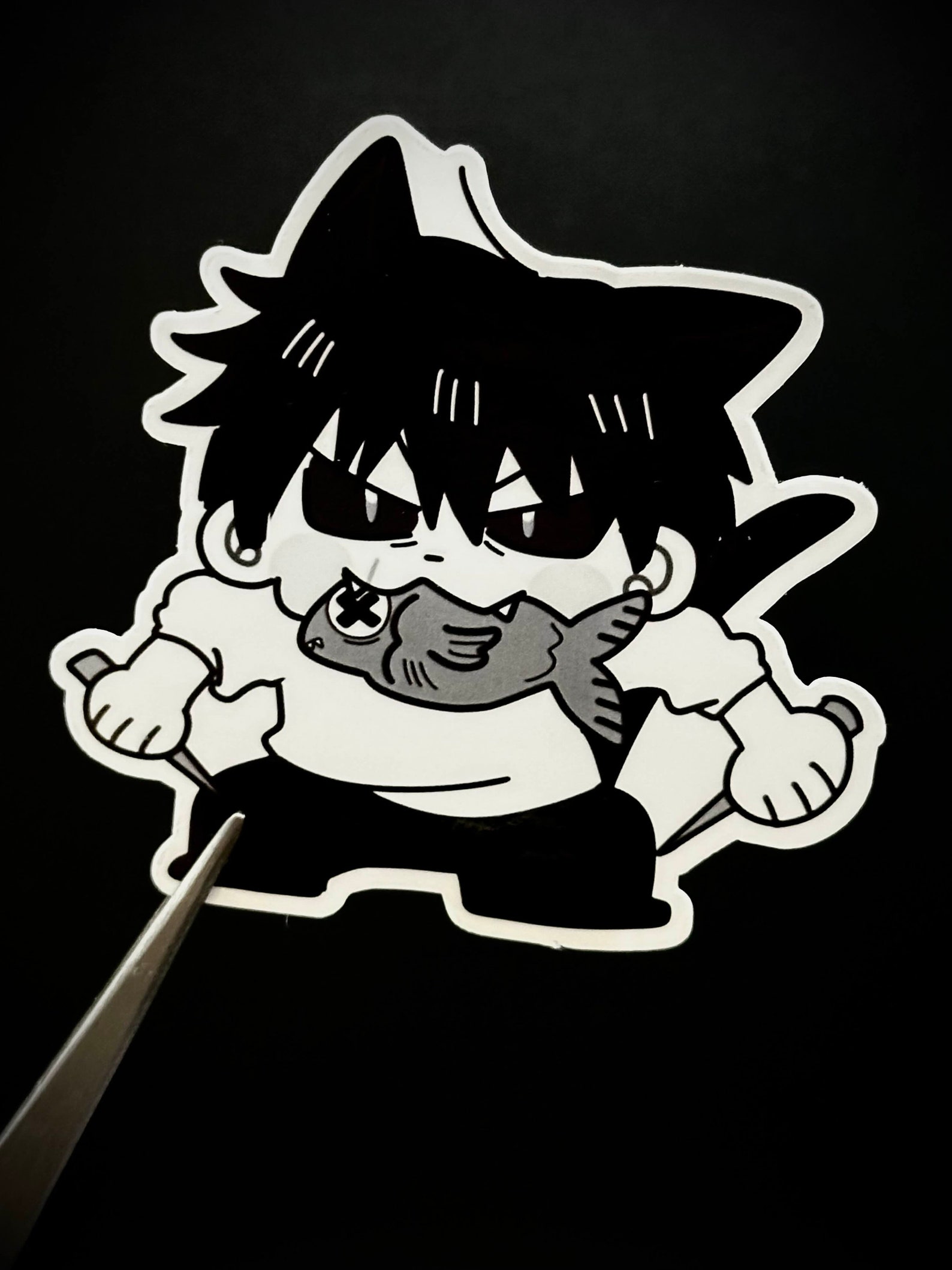 Toji Fushiguro Sticker Set Vinyl Laminate Gloss Sticker JJK Stickers ...