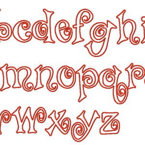 No.74 Pizazz Applique Embroidery Font (3in, 4in and 5in Plus BONUS ...