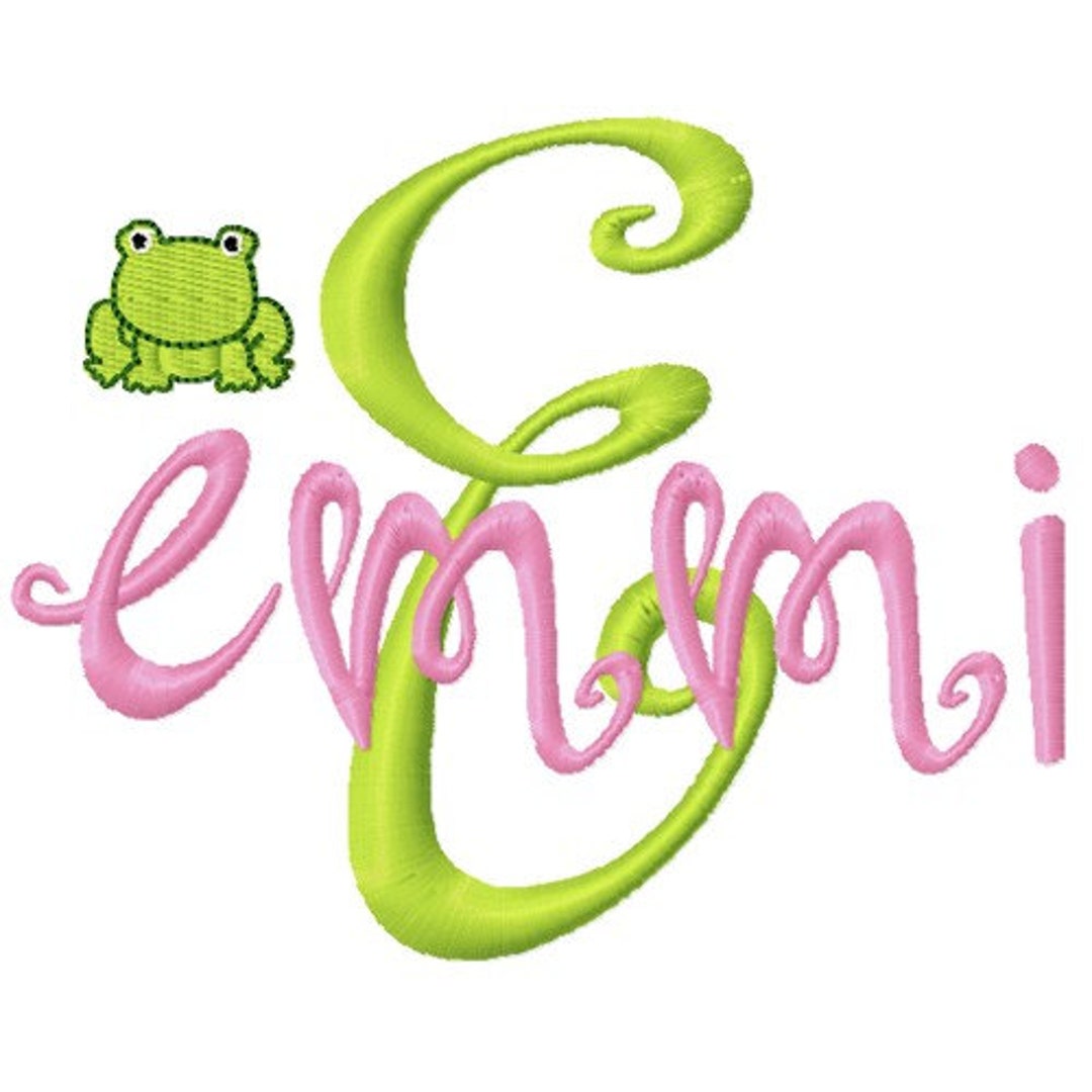 No. 30 Cute Sunny Font Font 1in, 1.5in, 2in, 2.5in, 3in and 4in INSTANT ...