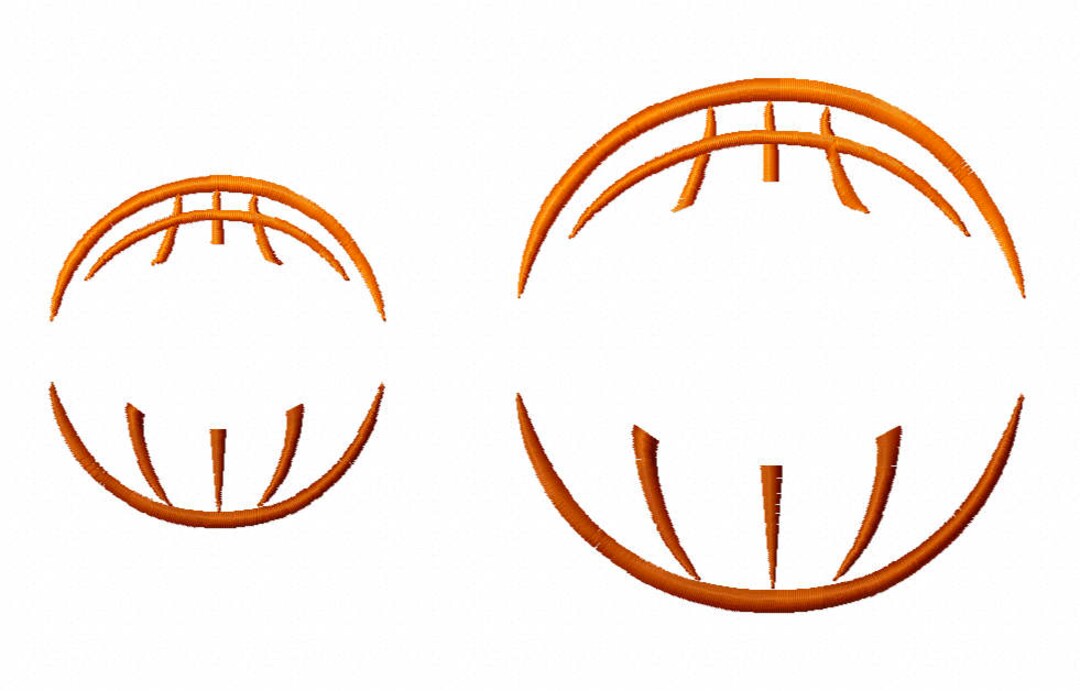 Split Basketball Stitching Frame Designs 2.5in, 4x4 - INSTANT DOWNLOAD ...