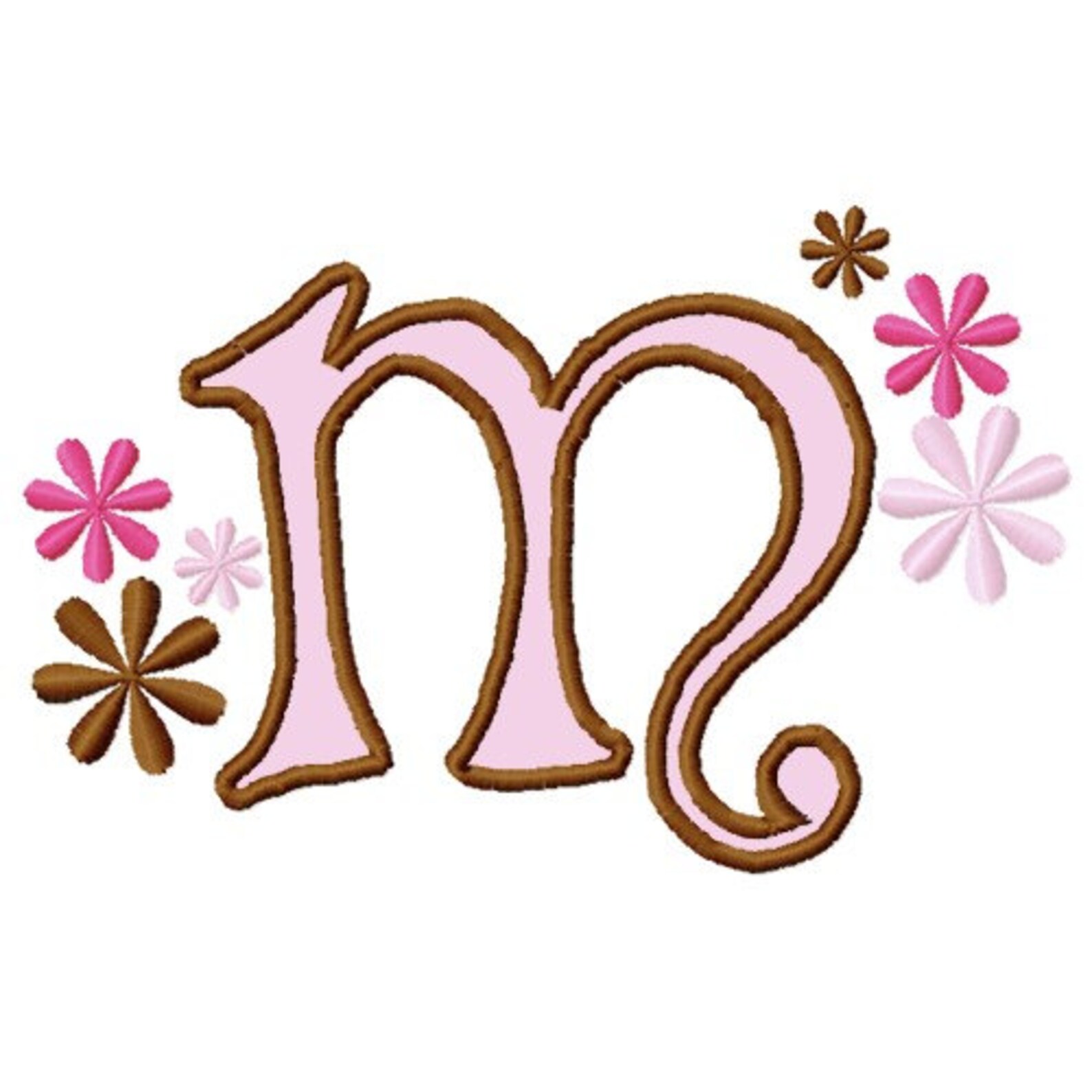 No.74 Pizazz Applique Embroidery Font 3in 4in and 5in Plus | Etsy