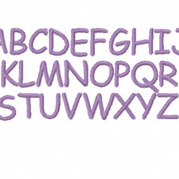 Comic Sans Embroidery Font - Etsy