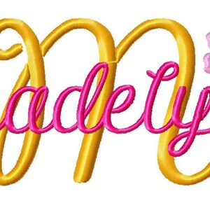 No.97 Monogram Font 1in, 1.5in, 2in, 2.5in, 3in, 3.5in, 4in and 5in ...