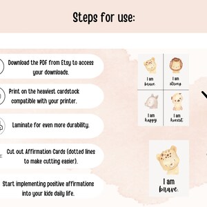 Affirmation Cards for Kids Printable, Positive, Lunchbox Cards ...