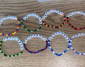 Formula One F1 Team Inspired Handmade Beaded Friendship Bracelets ...