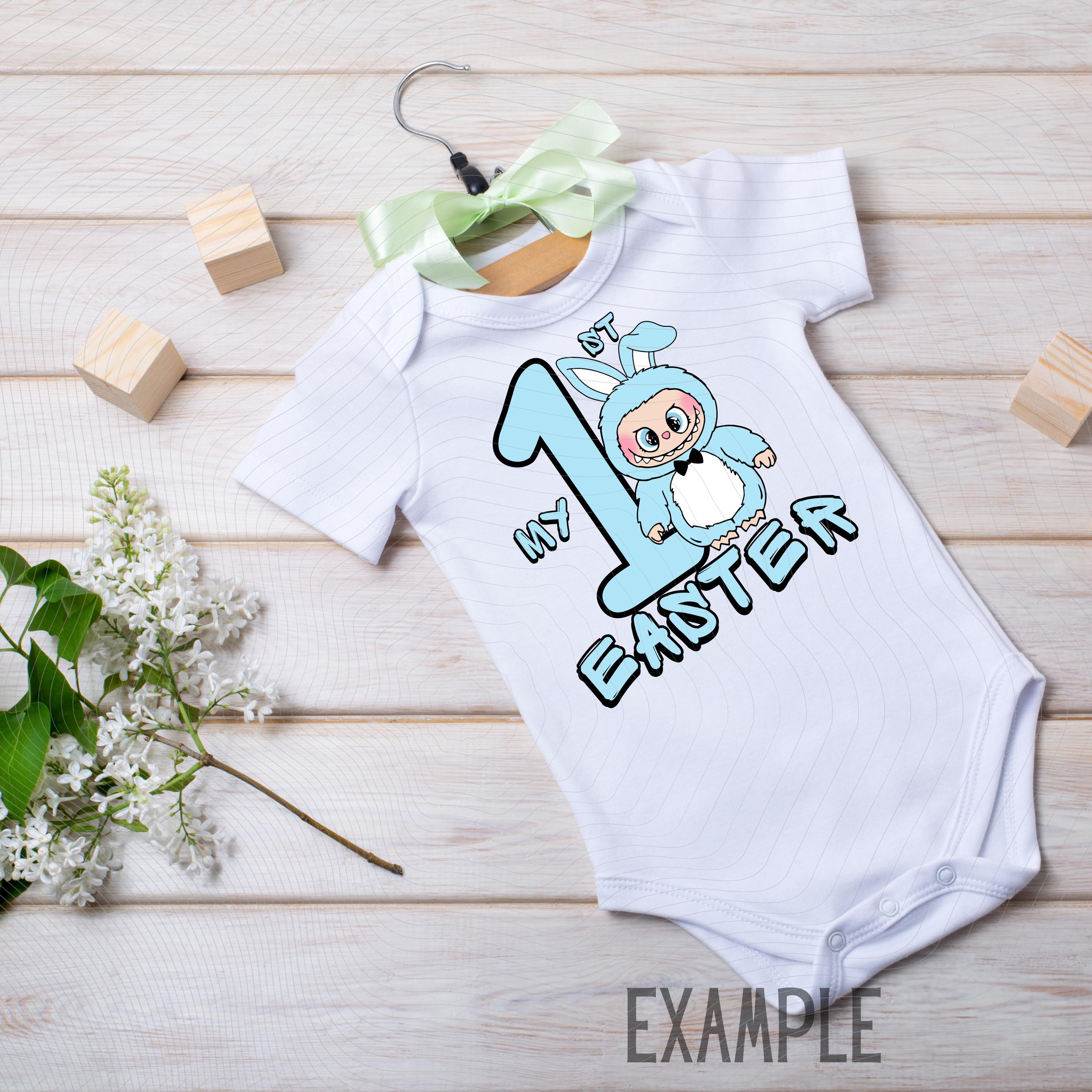 My First Easter Clipart, Labubu Clipart, Labubu Easter Clipart, Cute ...