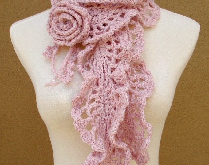 Victoria Scarf-blush - Etsy