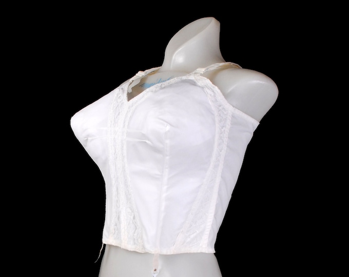 Vintage 50s Bra - Vintage Bullet Bra - 50s Pointed Bra - 50s White Bra ...