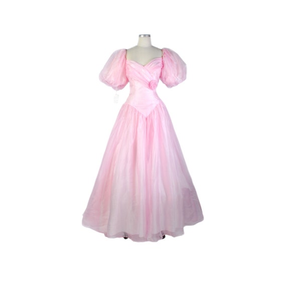Vintage 80s pink dress - Gem