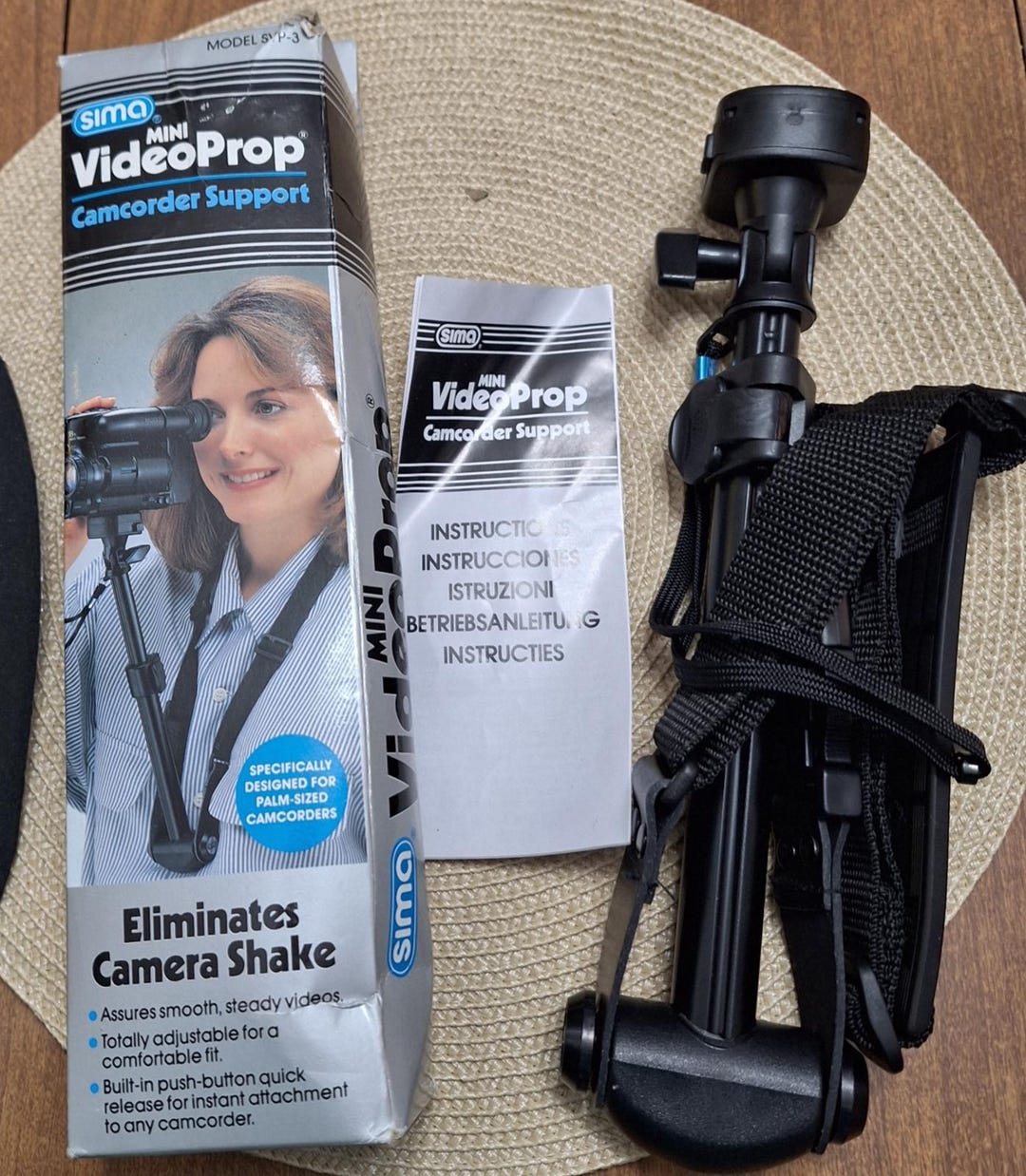 Sima Mini Video Prop Camcorder Support Open Box — Vintage - 1993 - Etsy