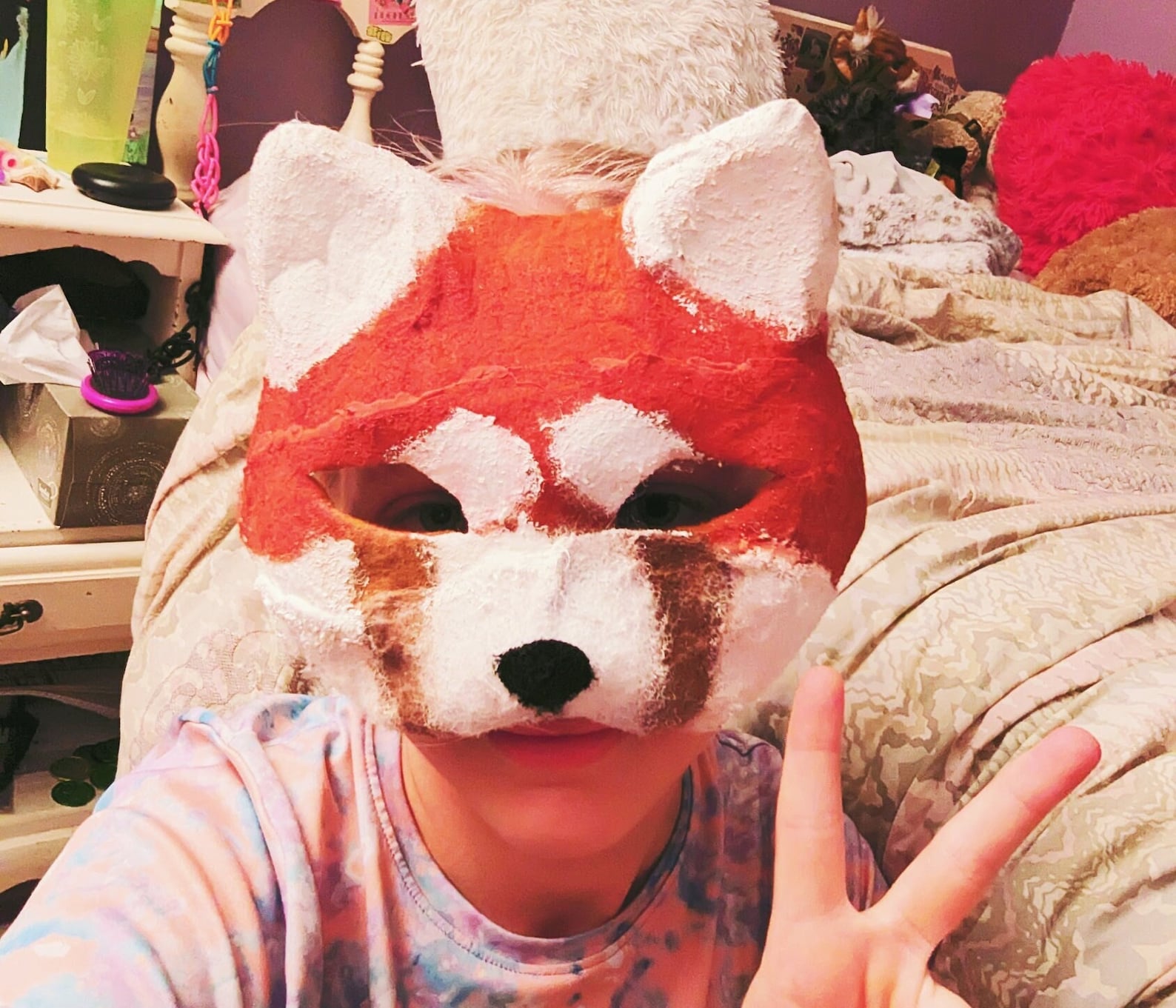 Red Panda Therian Mask - Etsy