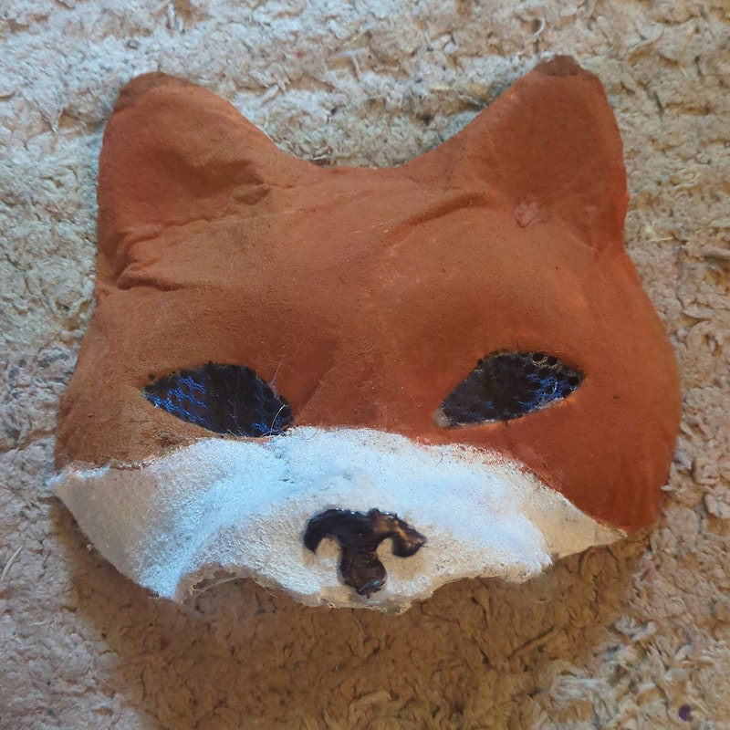 Fox Mask - Etsy