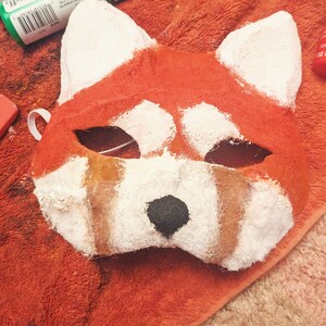 Red Panda Therian Mask - Etsy