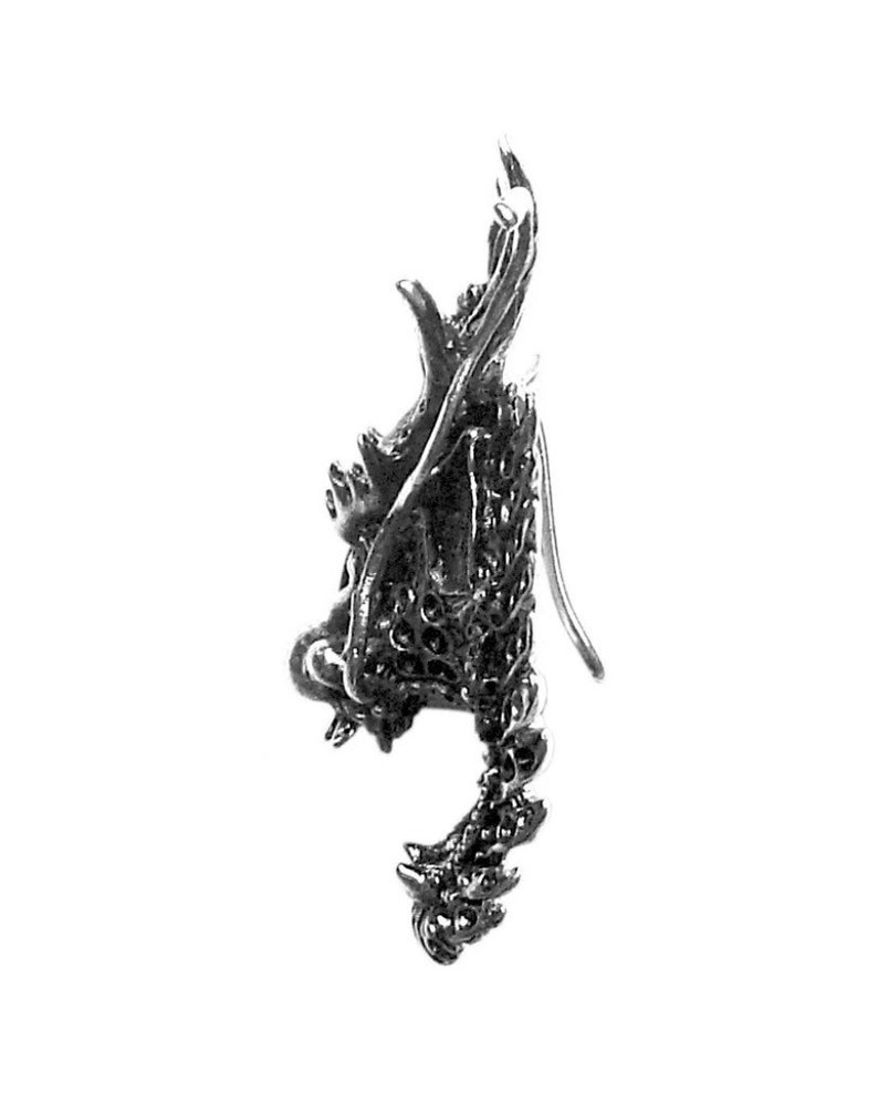 Hair Hook Dragon Ponytail Holder One Size Fits All Silver or - Etsy