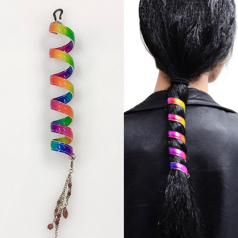 Leather Ponytail - Etsy