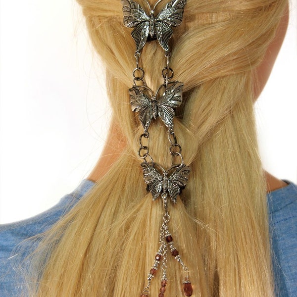 Butterfly Hair Clip - Etsy