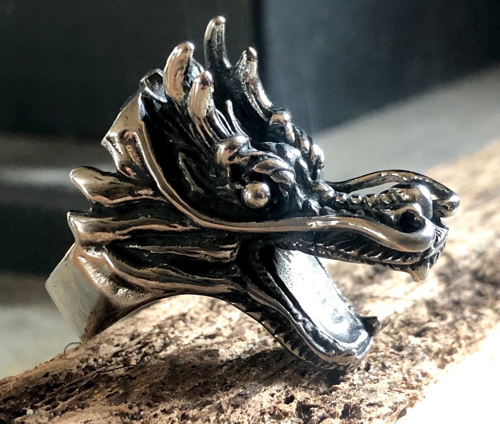 Dragon Beer Bottle Cap Opener, Stainless Steel, Rings, Bands, Size 8-15 ...