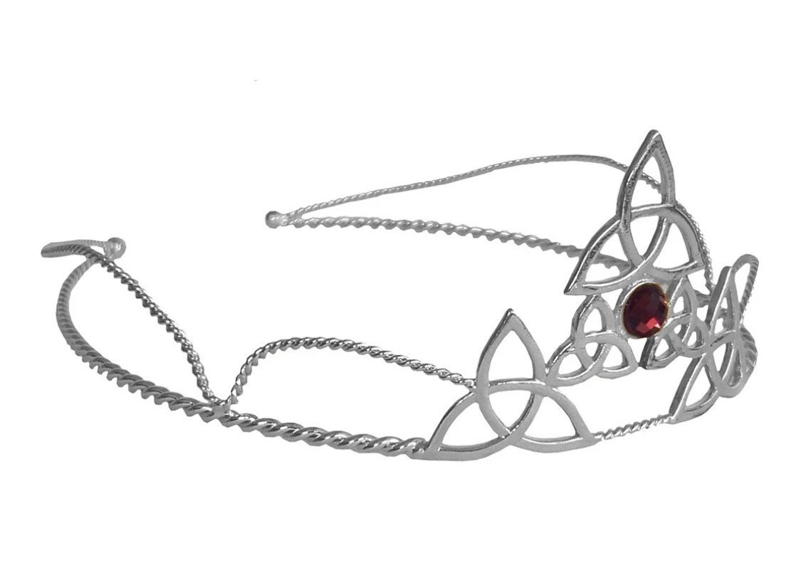 Trinity Tier Celtic Crown Adjustable One Size Fits All | Etsy