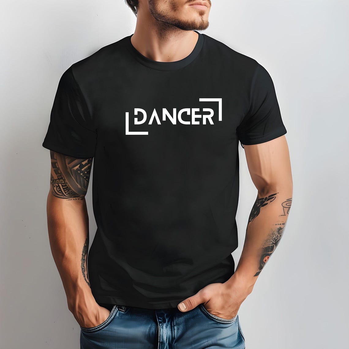 Dance Shirt With Elegant Dancer Logo Perfect for Dance Enthusiasts and ...