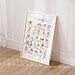 ABC Poster, Watercolour Alphabet, Playroom Decor, Nursery Wall Art ...