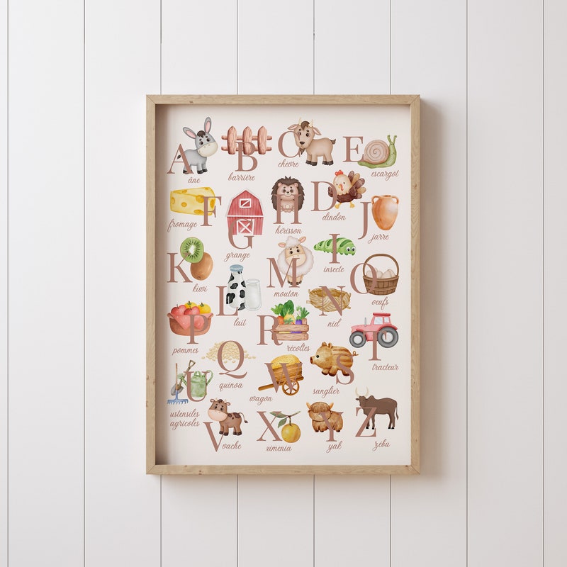 French Alphabet - Etsy