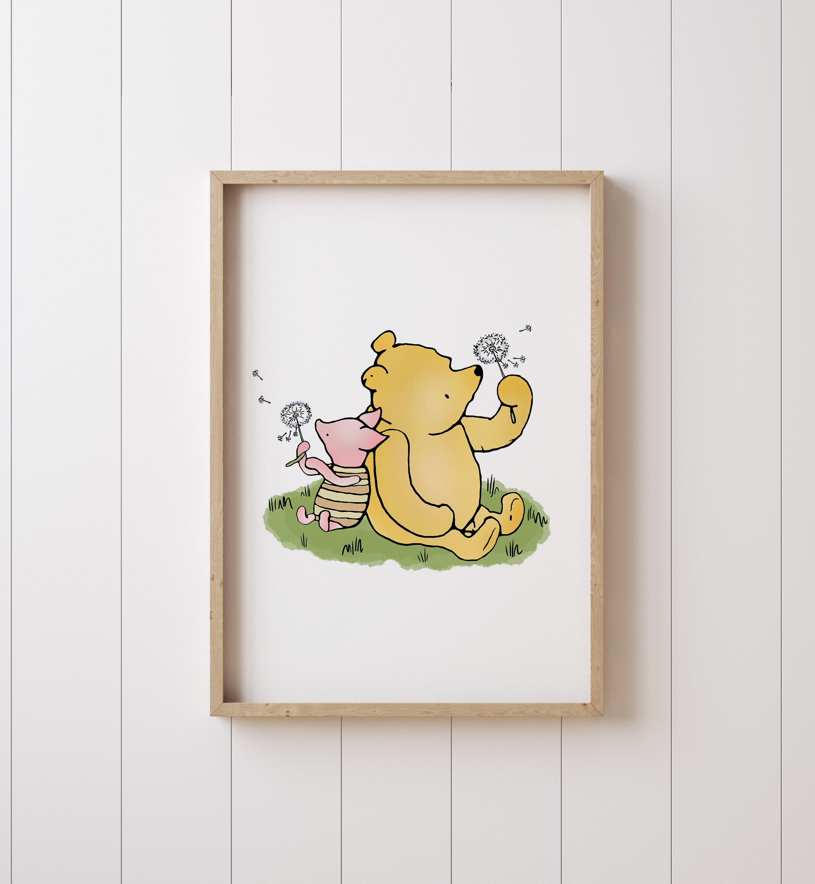 Set of 3 Winnie the Pooh Personalized Name Print, Winnie the Pooh ...