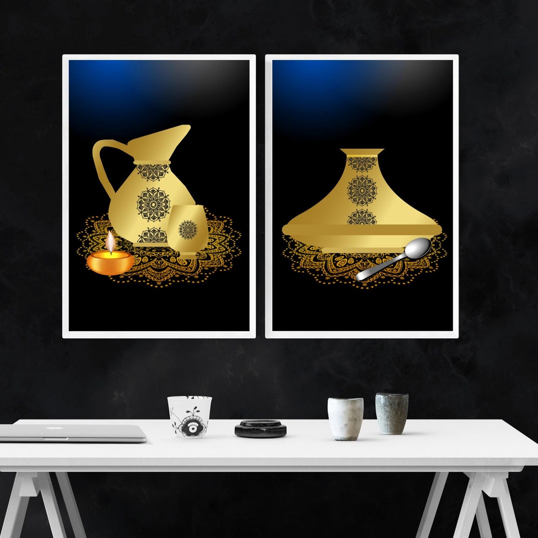 Libyan Pottery Art Print: African Home Decor (digital Download) - Etsy
