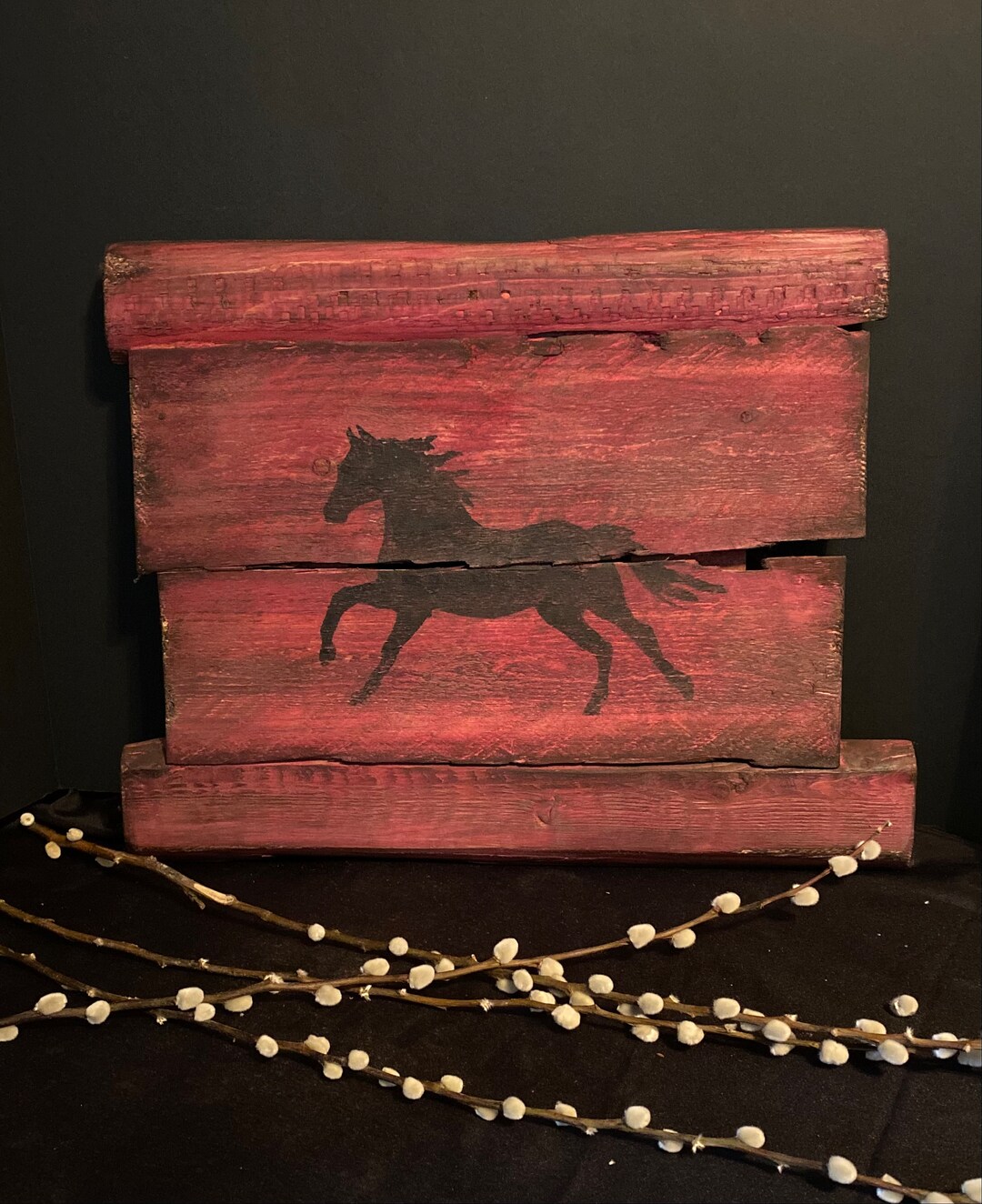 Wood Signs/art Wall Decore/rustic/recycled Pallet Wood/hand Painted ...