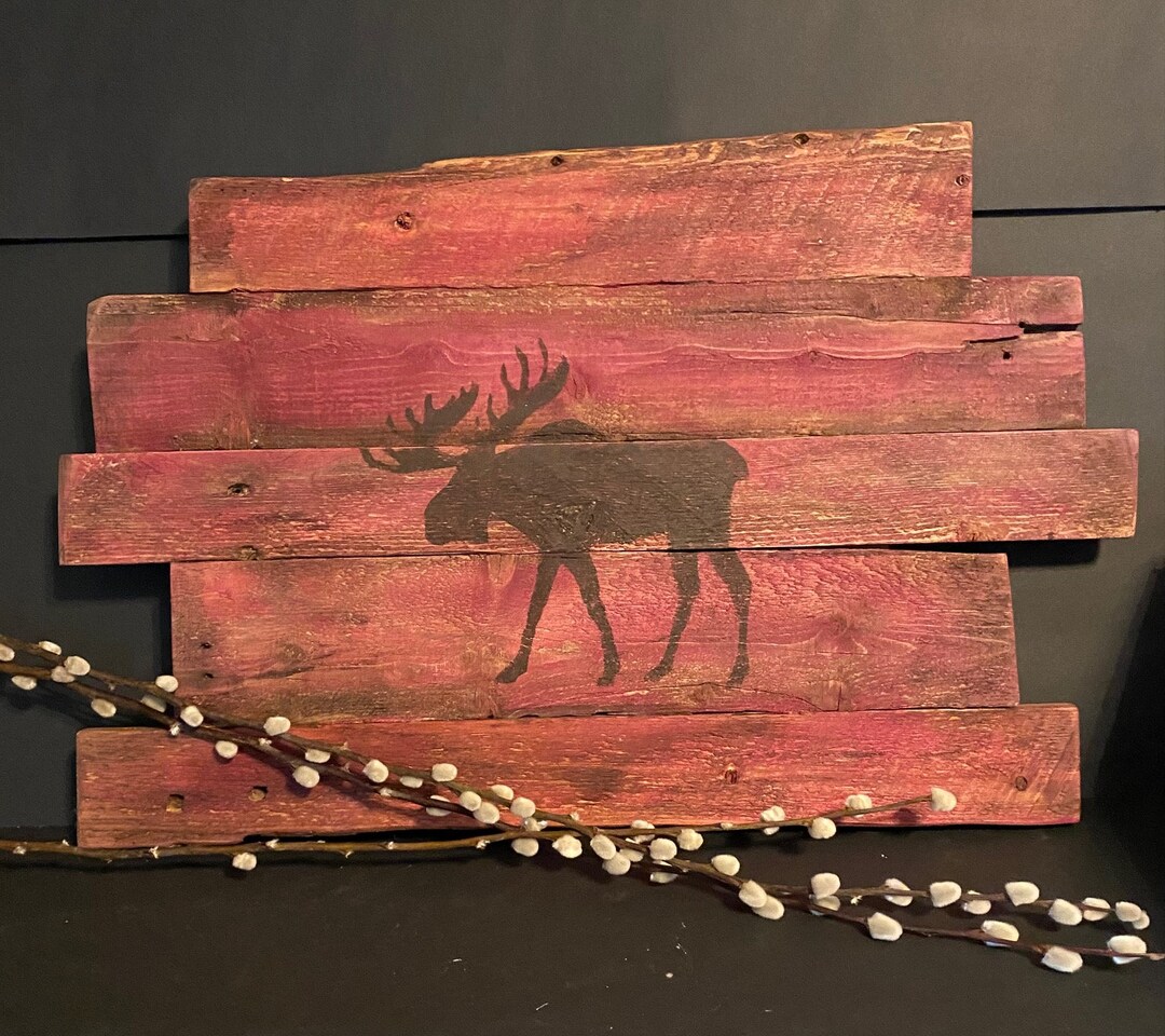 Wood Signs and Art Wall Decore/rustic/recycled Pallet Wood/hand Painted ...