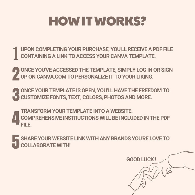 UGC Media Kit, 2 UGC Portfolio Template, Email Signature, Color Palette ...