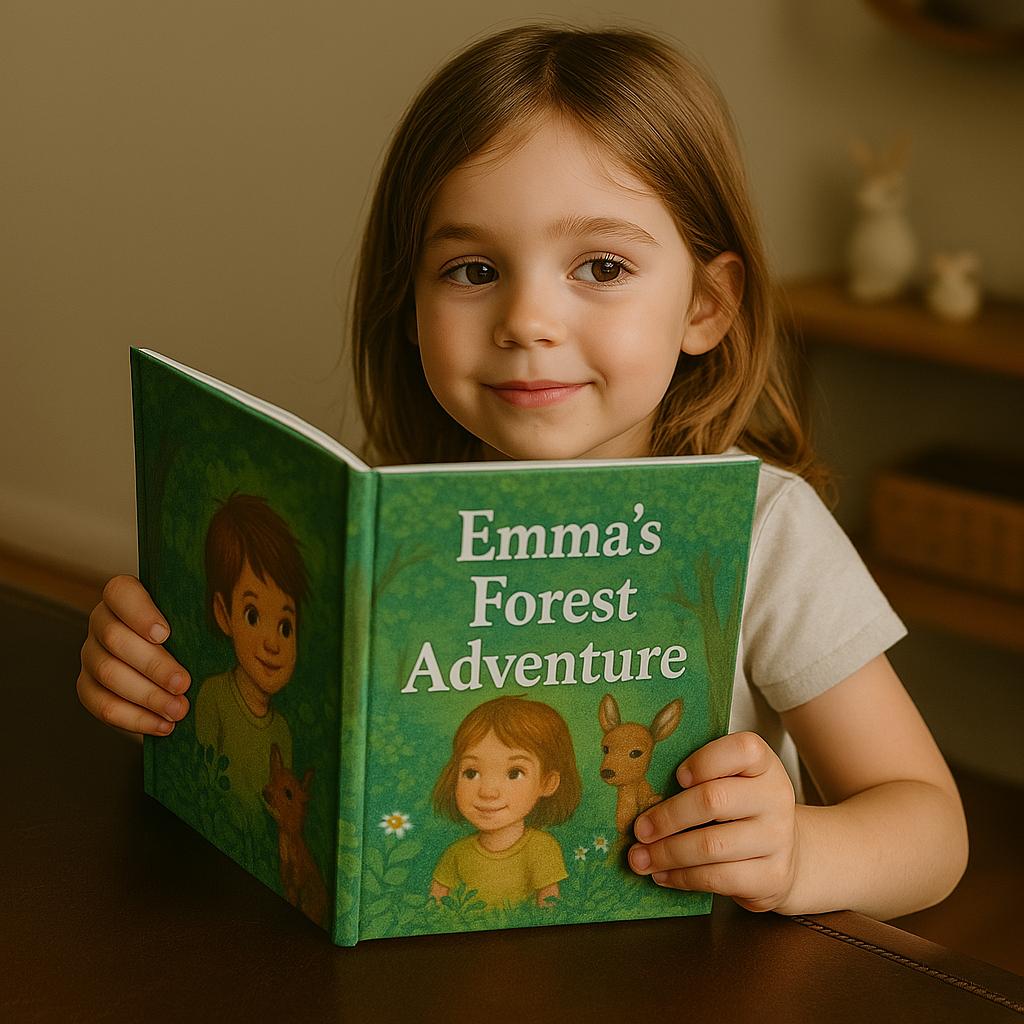 Personalized Forest Adventure Book for Kids | Custom Name Storybook ...
