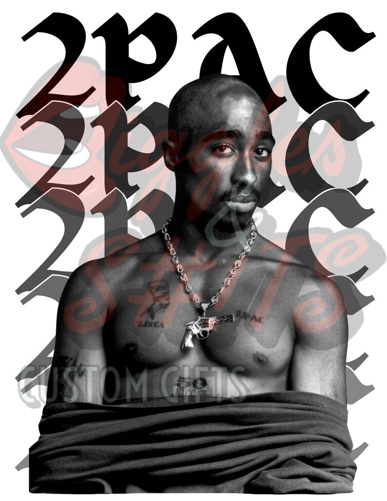 Tupac 2pac Png Instant Download - Etsy