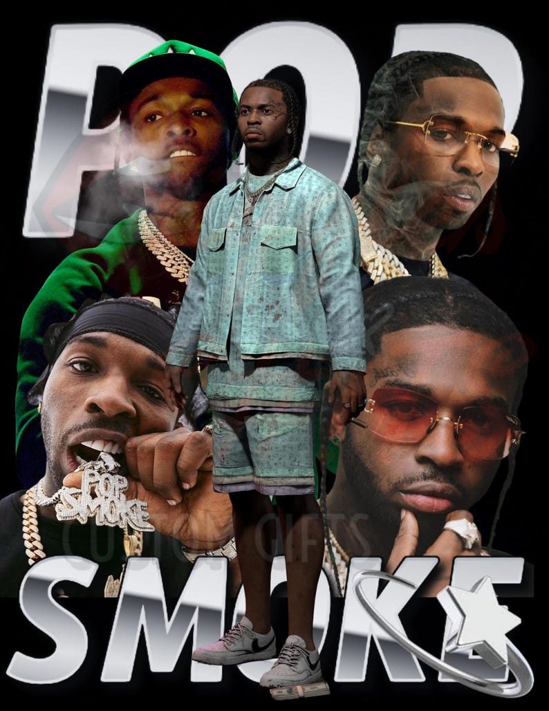 POP SMOKE Png Instant Download - Etsy