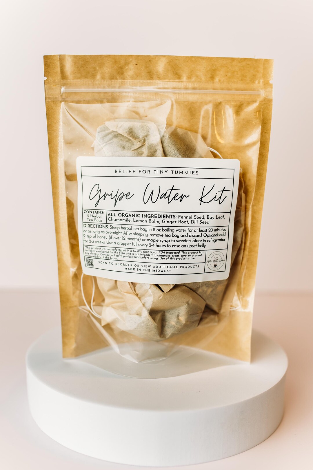 Herbal Gripe Water Kit - Etsy