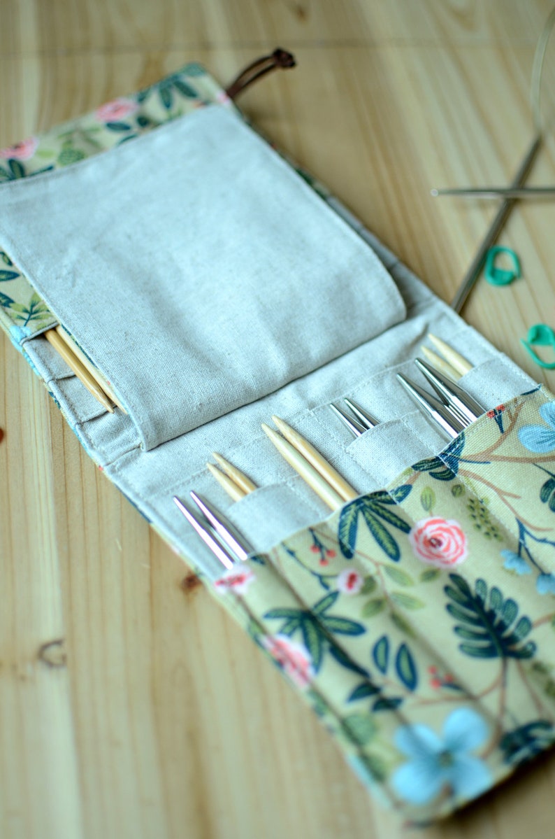 Interchangeable Knitting Needle Storage/ Customizable Pockets - Etsy