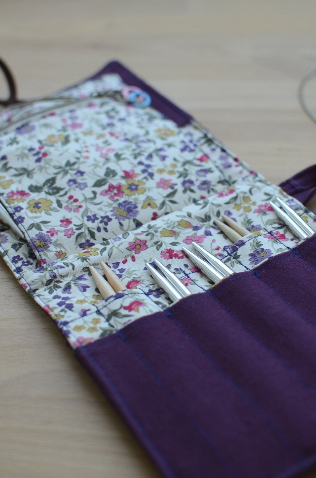 Knitting Needle Case Interchangeable Knitting Needle Organize ...