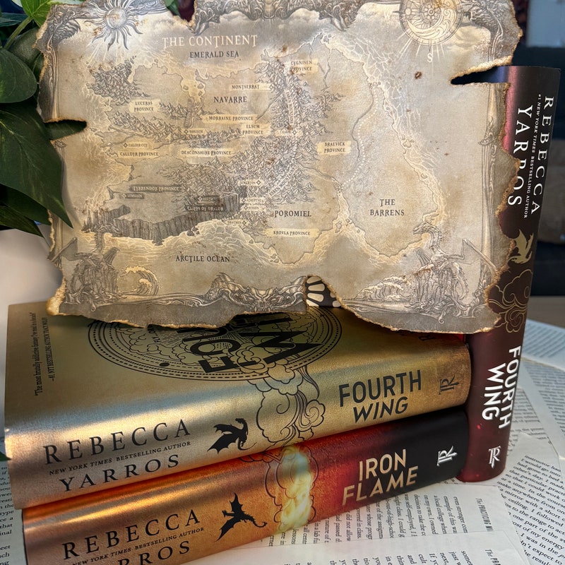 Fourth Wing Map - Etsy